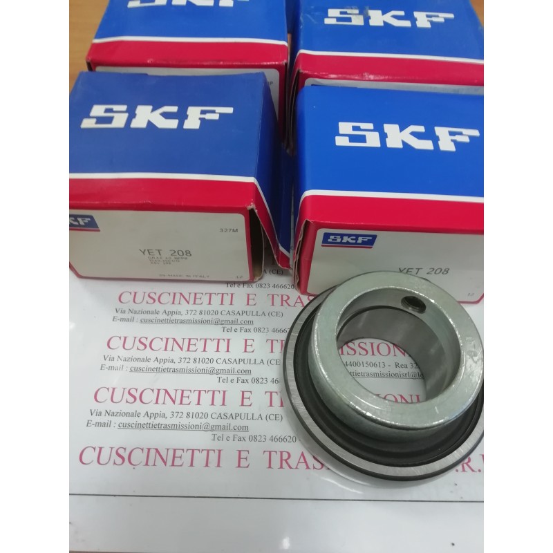 Cuscinetto YET 208 SKF 40x80x43,7 Weight 0,576