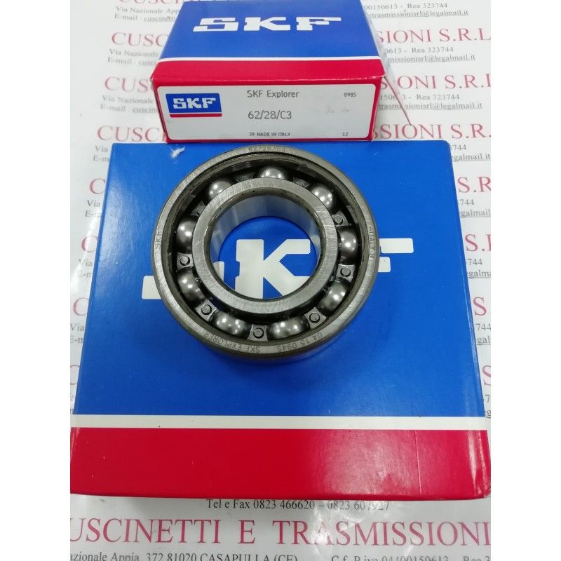 Cuscinetto 6305/C3 SKF 25x62x17