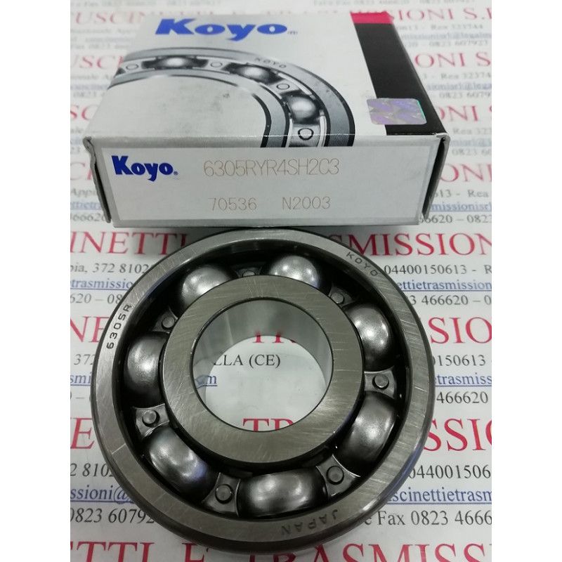 Cuscinetto auto-moto 6305 R YR4 SH2 C3 KOYO 25x62x17